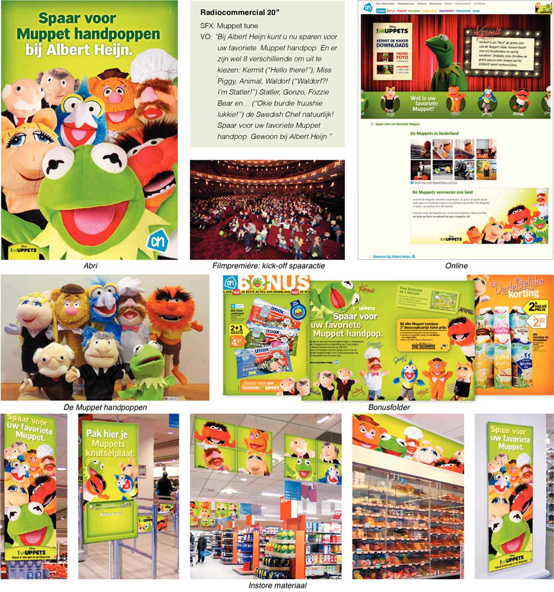 Albert Hein - Muppets All Media Campaign - Supercreative.Amsterdam