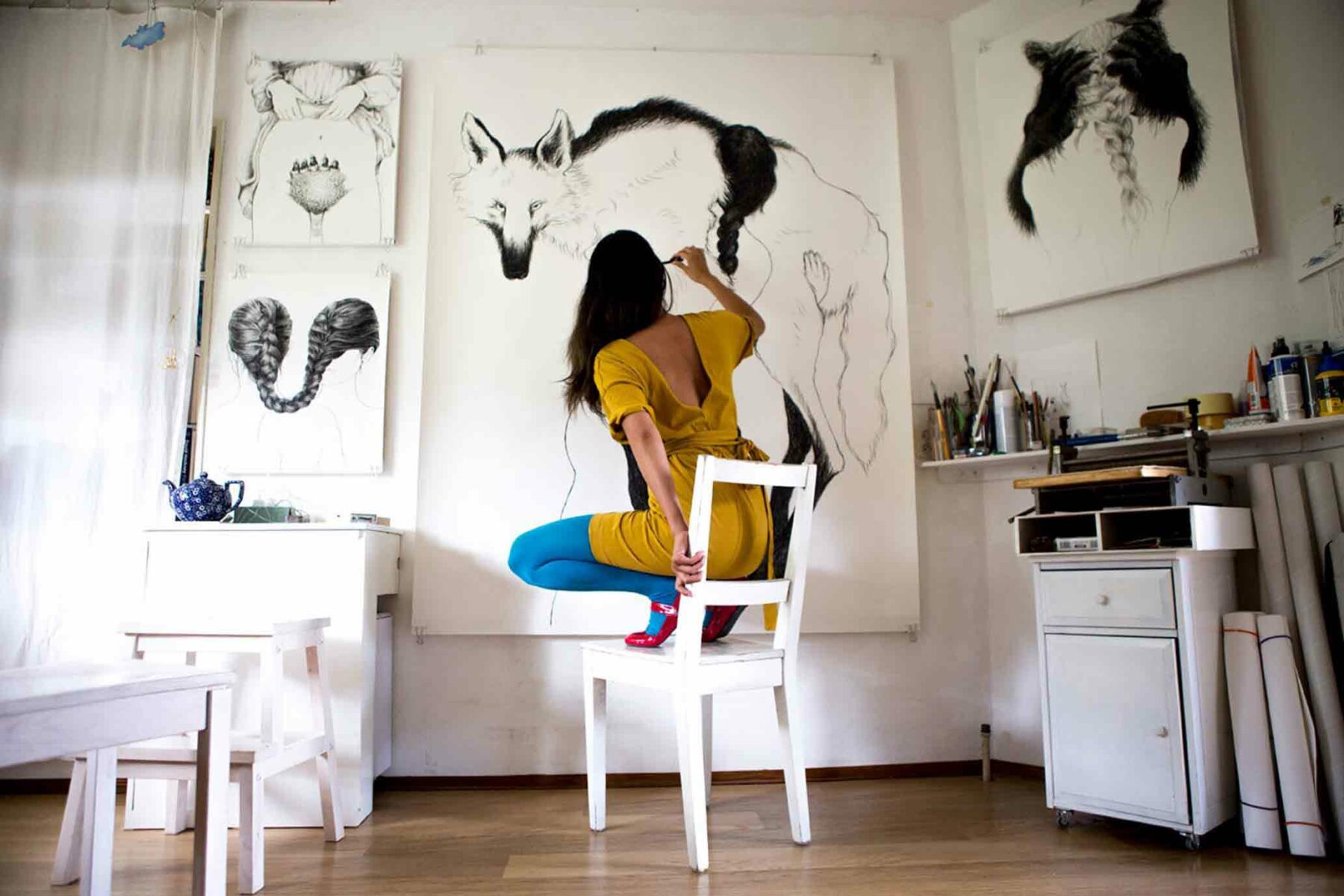 Artists' Advertising Content Portraits - Supercreative.Amsterdam